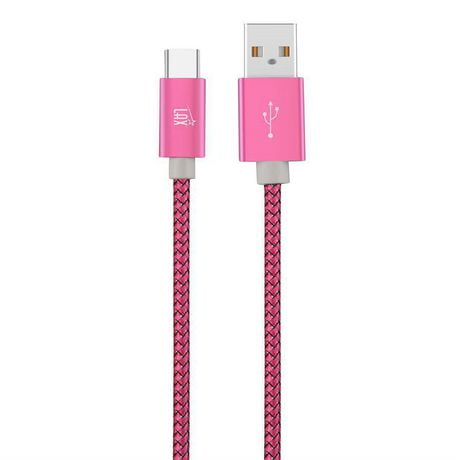 Click here for Lax Durable Braided Nylon Charge/Sync Usb-C Cable... prices