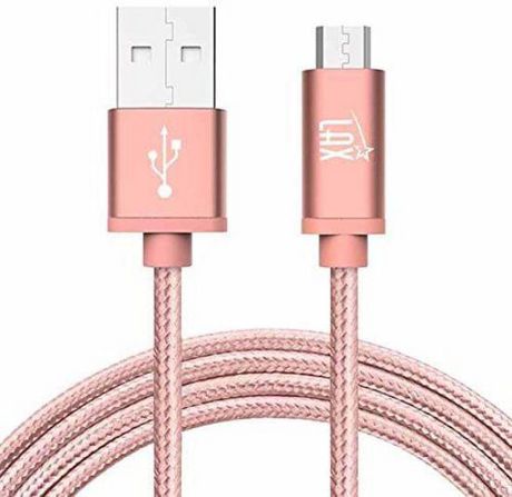 Click here for Lax Durable Braided Nylon Charge/Sync Usb-C Cable... prices