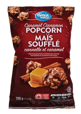 Great Value Caramel Cinnamon Popcorn - Walmart.ca