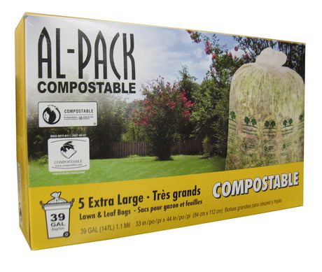 AL-PACK Compostable Lawn & Leaf Bag | Walmart Canada