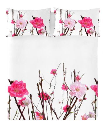 Click here for Gouchee Design Haruka King Duvet Cover Set Pink Ki... prices