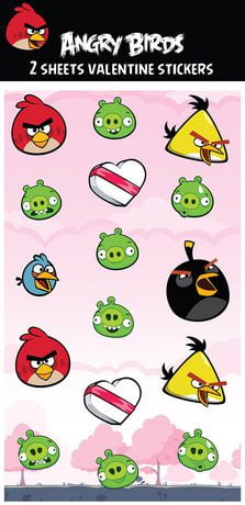 Angry Birds Flat Pack Stickers | Walmart Canada