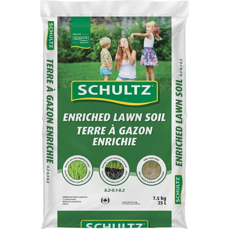 SCH ENRICHED LAWN SOIL, ENRICHED LAWN SOIL 28L - Walmart.ca