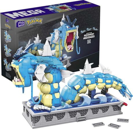 MEGA Pokémon Motion Gyarados Mechanized Building Set 2188pc - Walmart.ca