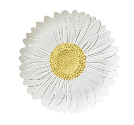 Way to Celebrate, Plastic Sunflower Charger Plate, 13x13x0.55 inch, 1 ...