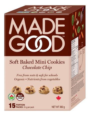 Made Good Club Pack Chocolate Chip Soft Baked Mini Cookies | Walmart Canada