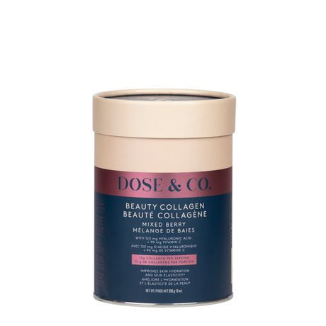 Dose & Co Mixed Berry Beauty Collagen, 255 g - Walmart.ca