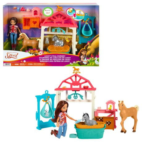 Spirit Lucky's Foal Nursery Playset - Walmart.ca