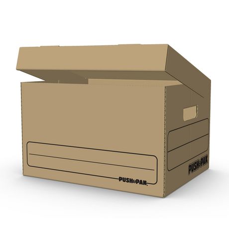 Push and Pak Kraft File/Storage Box | Walmart Canada