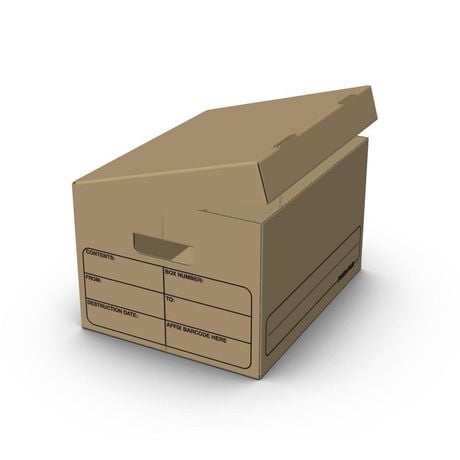 Push and Pak Kraft File/Storage Box | Walmart Canada