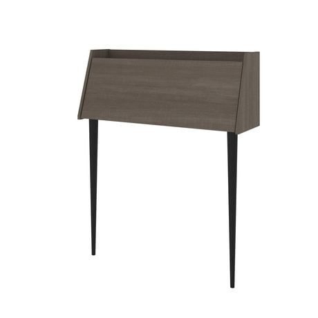Click here for Bestar Skat 36W Secretary Desk In Bark Grey Bark G... prices