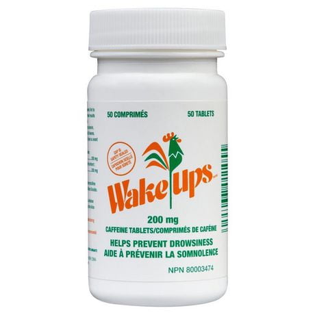 Wake-ups Extra Strength 200mg Caffeine Tablets, 50 Tablets - Walmart.ca