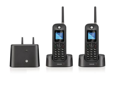 Click here for Motorola O211 2 Handset Long Range Cordless Phone... prices