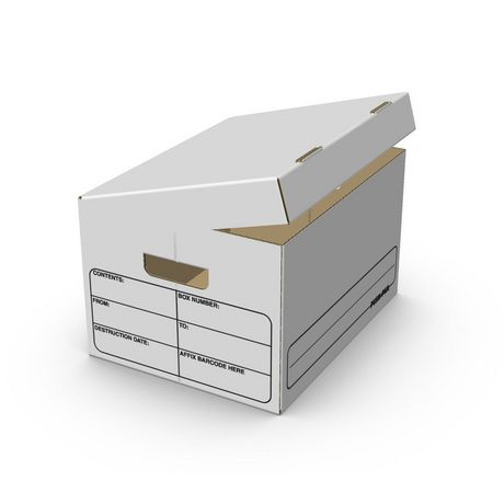 Push and Pak White File/Storage Box | Walmart Canada