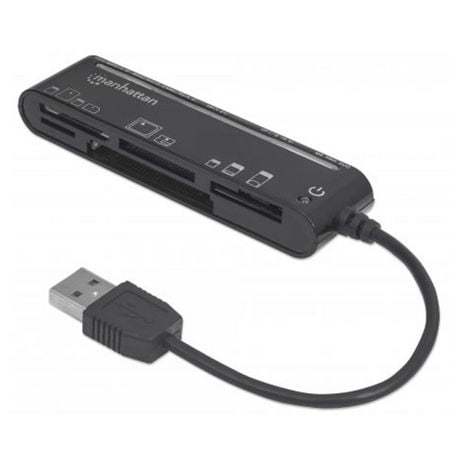 Blue Diamond Manhattan Hi-Speed USB 79-in-1 Multi-Card Reader | Walmart ...