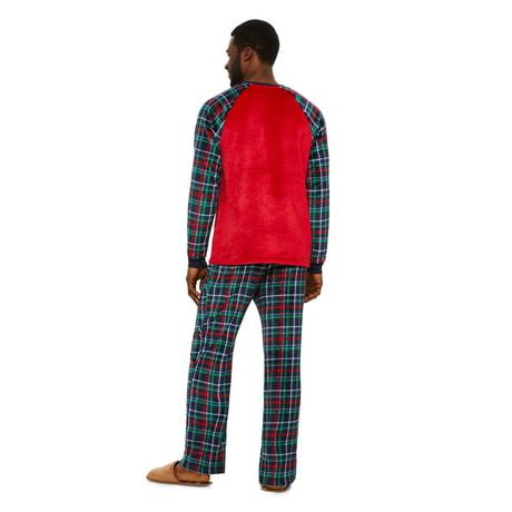 George Men's Family Christmas Pajamas 2-Piece Set | Walmart Canada