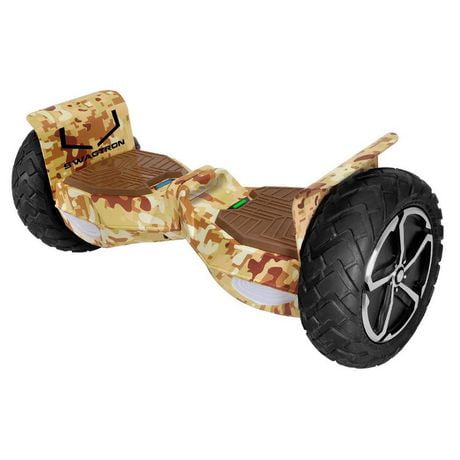 Swagtron T6 Off-Road Hoverboard, Desert Camo (Tan), English | Walmart ...