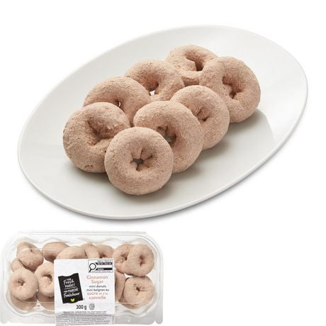 Your Fresh Market Cinnamon Sugar Mini Donuts, 300 g - Walmart.ca