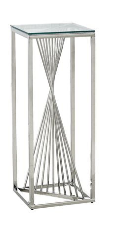 Click here for Topline Home Furnishings Glass Top 36 Accent Table... prices