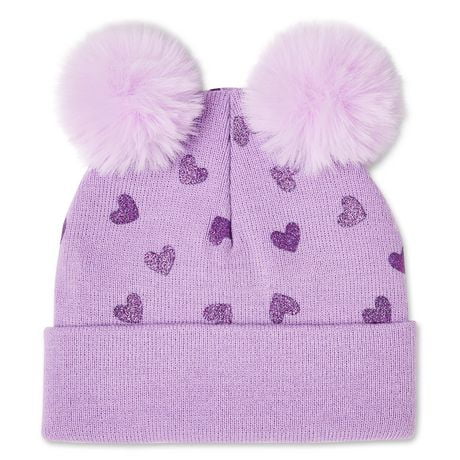 George Toddler Girls' Toque with Double Pompom | Walmart Canada