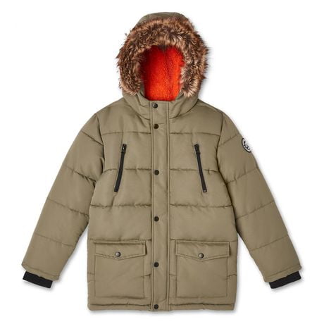 George Boys' Quilted Puffer - Walmart.ca