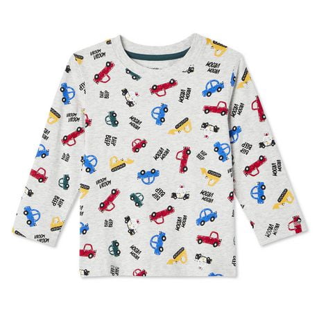 Click here for George Toddler Boys Long Sleeve Tee Grey 3T prices