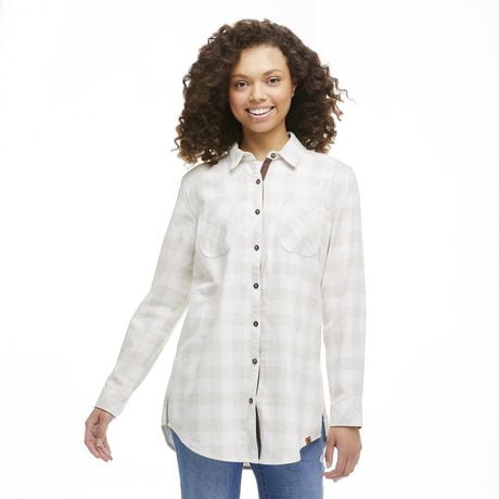 Canadiana Women's Flannel Shirt - Walmart.ca