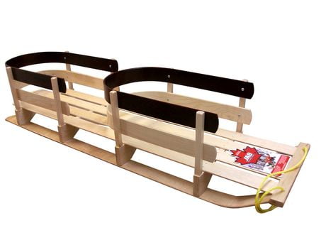 JAB Recreational Wooden Twin Baby Sled | Walmart Canada