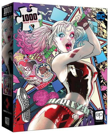Click here for Usaopoly Harley Quinn Die Laughing 1000 Piece Puzz... prices