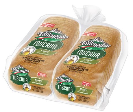Villaggio Toscana Thick Sliced White Bread Duo | Walmart.ca