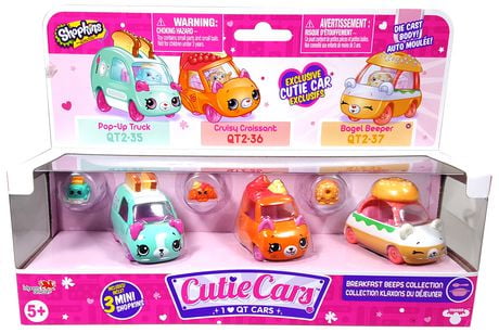 Shopkins Cutie Cars Season 2 - 3 Pack - Breakfast Beeps | Walmart Canada