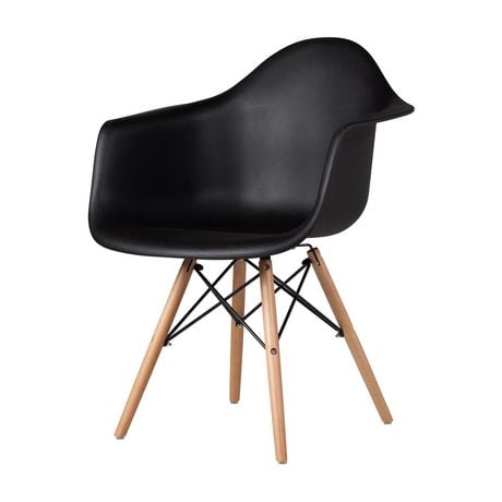 Click here for Nicer Furniture Eames Style Dining Armchair Black... prices