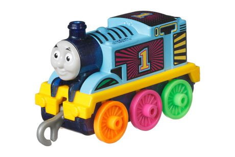 Thomas & Friends Small Push Along Train Engine Neon Thomas | Walmart Canada