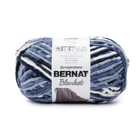 Click here for Bernat Blanket Yarn (300 G/10.5 Oz) Faded Blues prices