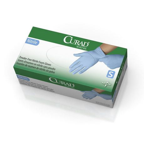 Curad Exam Glove, Nitrile 300 Count (Small) - Walmart.ca