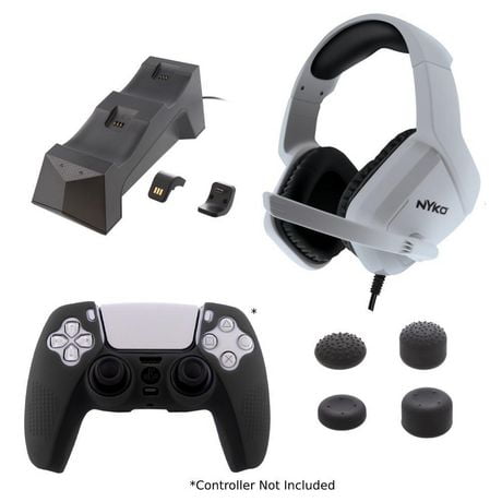 Click here for Nyko Deluxe Master Pak For Playstation 5 Black; Wh... prices