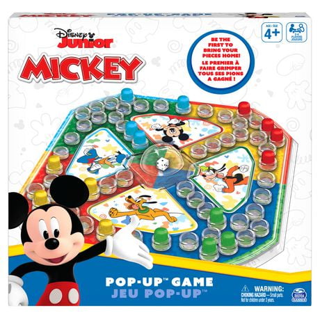 Mickey Mouse Pop Up Game, Classic Board Game for Kids Ages 4 and Up ...