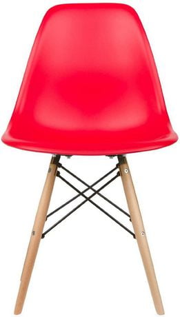 Click here for Nicer Furniture Eames Style Dining Side Chair Red... prices