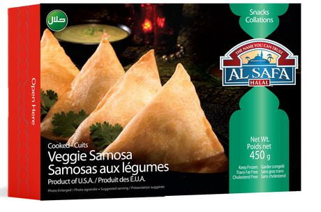 Al Safa Halal Cooked Veggie Samosa | Walmart Canada