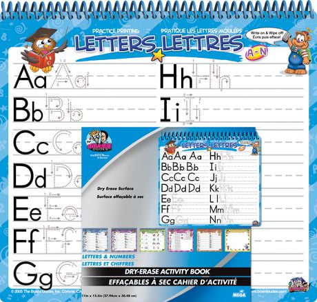 Dry Erase Learning Book 11.4 in x 12 in | Walmart Canada