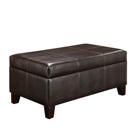 Click here for Dorel Living Rectangular Upholstered Storage Ottom... prices