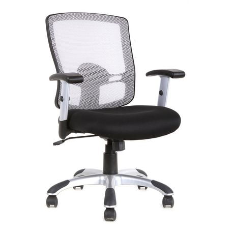 Click here for Tygerclaw Mid Back Mesh Office Chair White Regular prices
