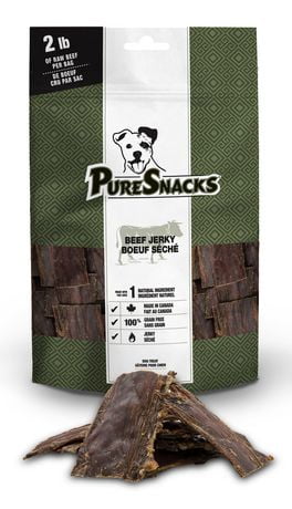 Click here for Puresnacks Beef Jerky 9.0Oz / 256G Value Size Dog... prices