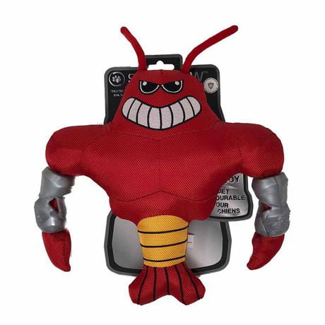 Click here for Silver Paw Crusha Strong Animal Lobster Dog Toy Re... prices