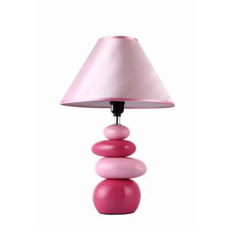 Click here for Simple Designs Shades Of Pink Ceramic Stone Table... prices