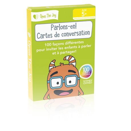 Let's Talk! Conversation Cards - French version - Walmart.ca