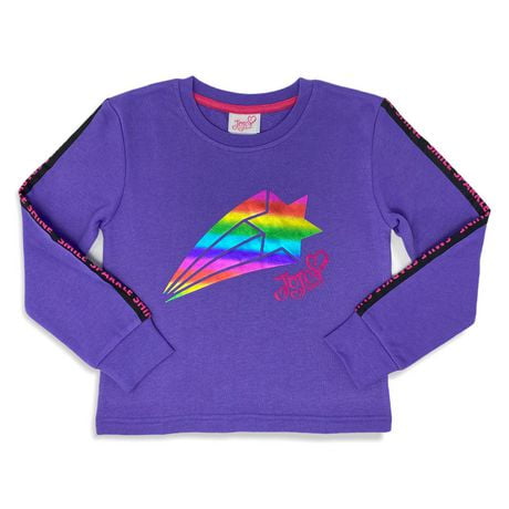 Jojo Siwa Girl's boxy long sleeve cropped top | Walmart Canada
