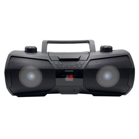 Click here for Sylvania Bluetooth Led Portable Cd Radio Boombox -... prices