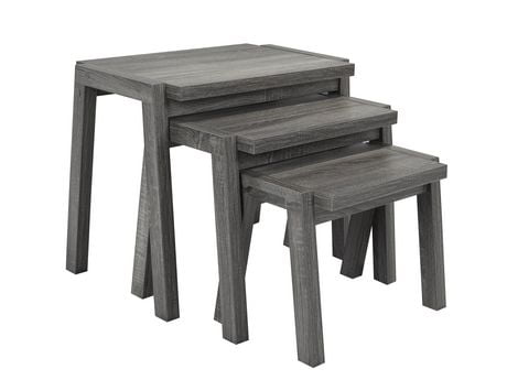 Click here for Brassex Inc Brassex Grey Nesting Folding Tables Gr... prices