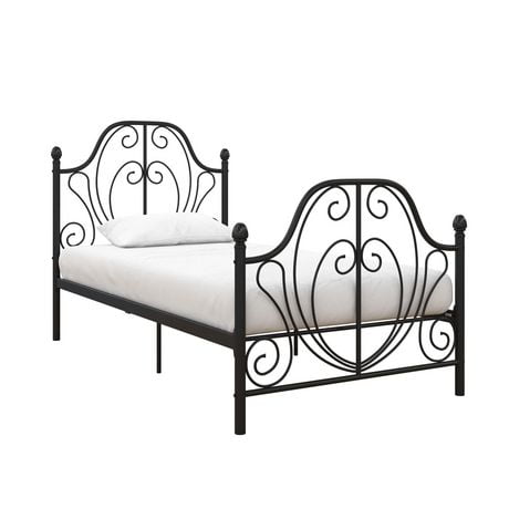 Click here for Dorel Ivorie Metal Bed Black Twin prices